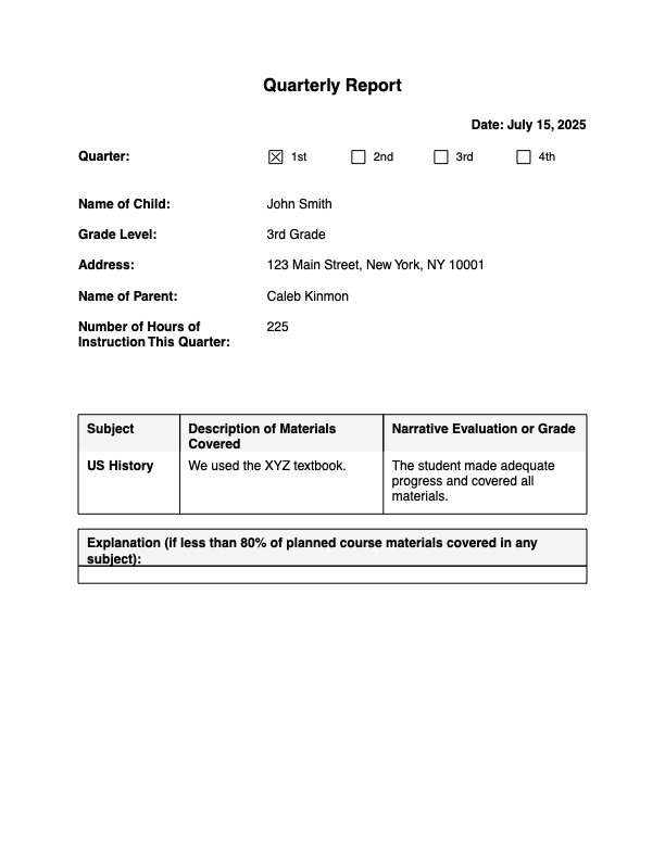 Homeschool Filing - NY Homeschool Compliance Made Easy